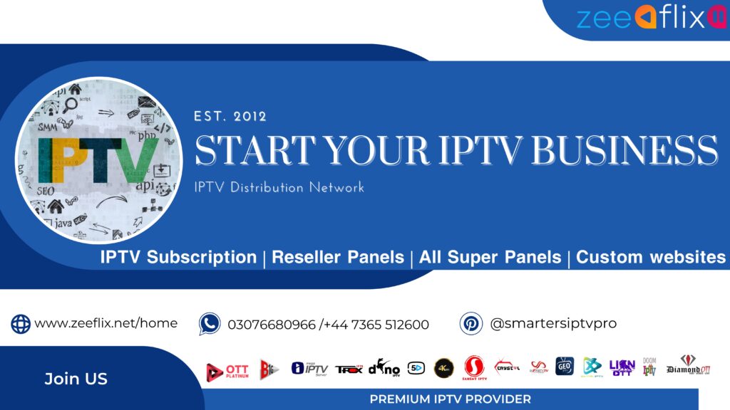 Guide to Becoming an IPTV Reseller: | zeeflix